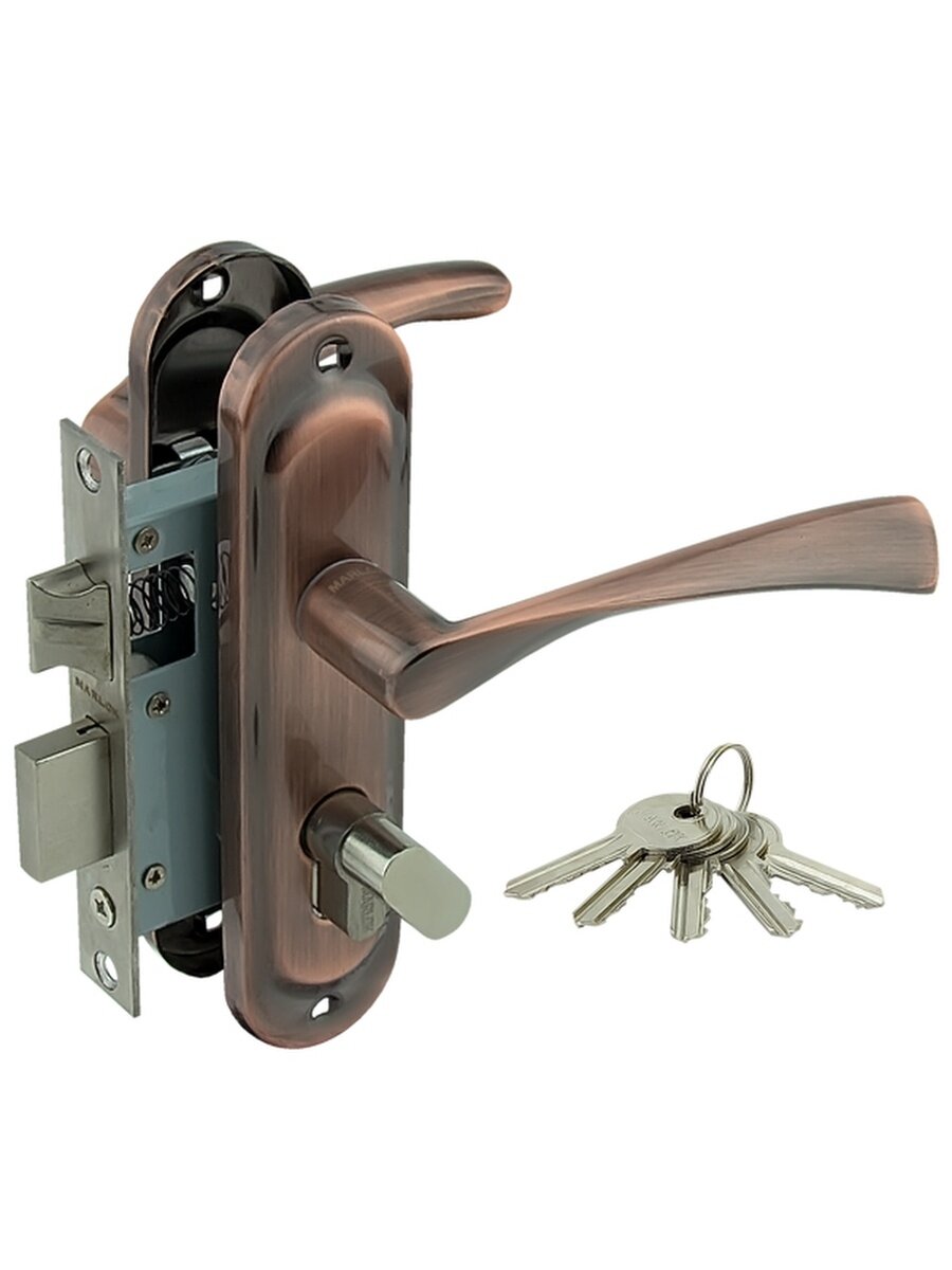 Замки дверные marlok 0 медный