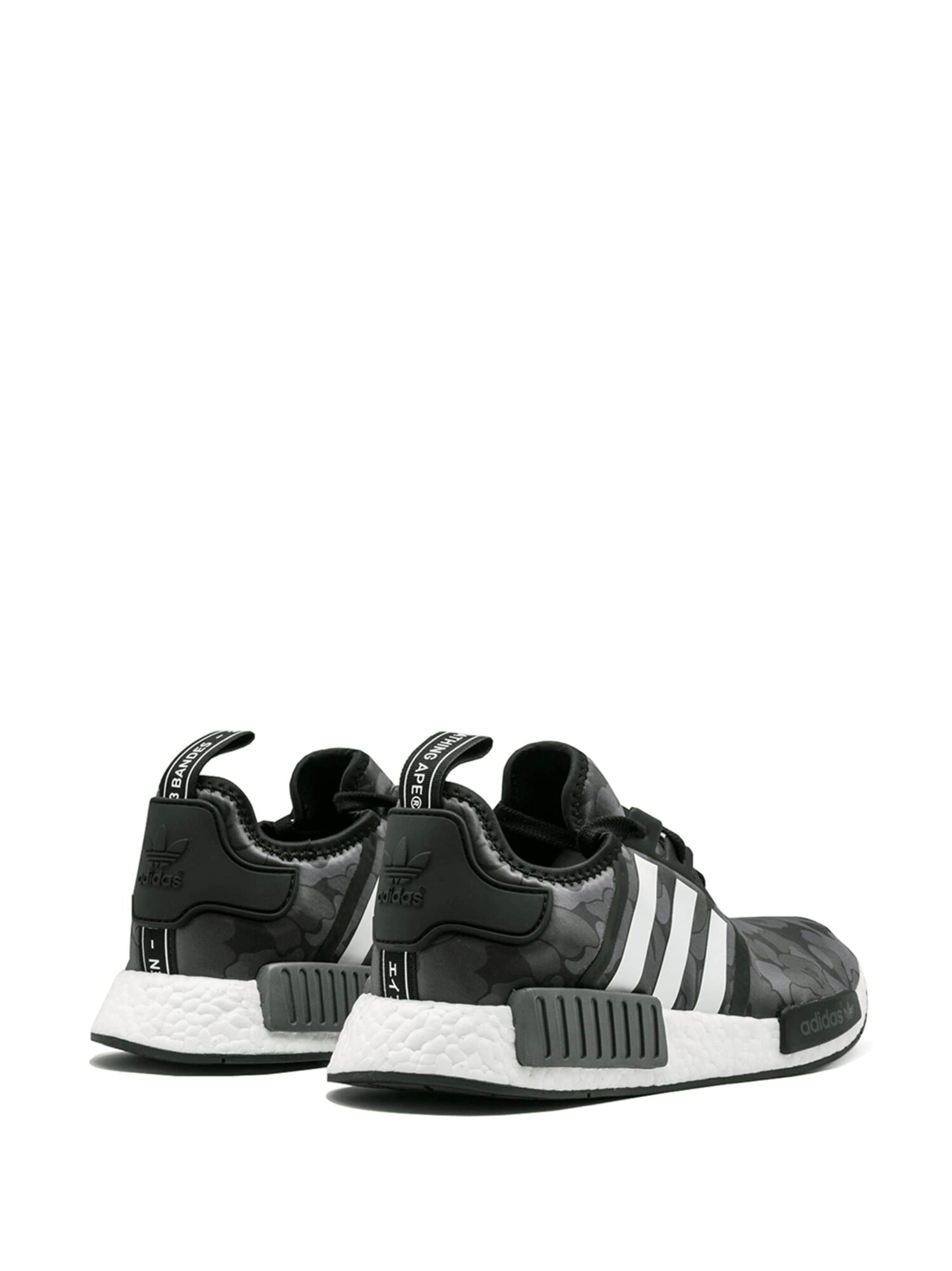 Кроссовки adidas NMD_R1, размер 8 US, черный — фото 1