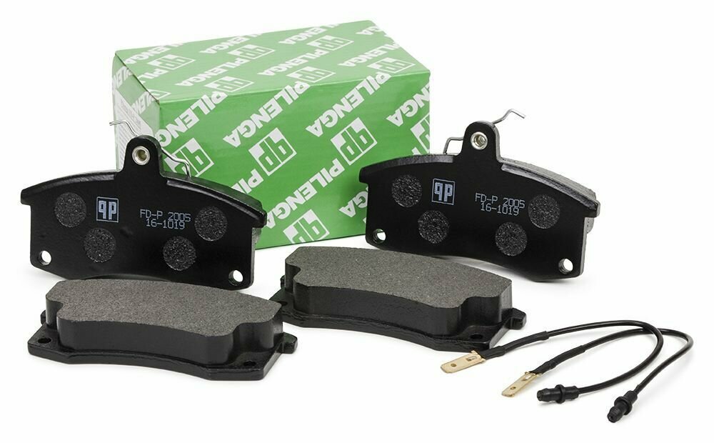 Колодки тормозные дисковые PILENGA FD-P2003 для LADA 2110-2115, Kalina (1117-1119), Priora (2170-2172), Granta (2190-2191), Kalina 2 (2192-2194); DATSUN on-DO, mi-DO