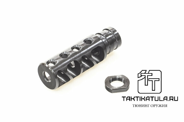 Пламегаситель Тактика-Тула кордон для 9,6Х53R LANCASTER (.411ТКМ) (М16*1) (20081)