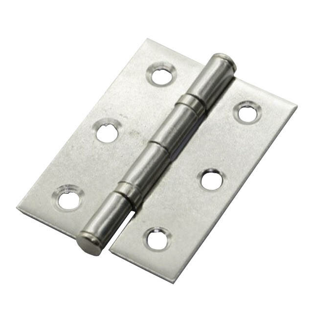 Петли карточные BRANTE, 60х40 мм, нержавеющая сталь, матовые, 2 шт
