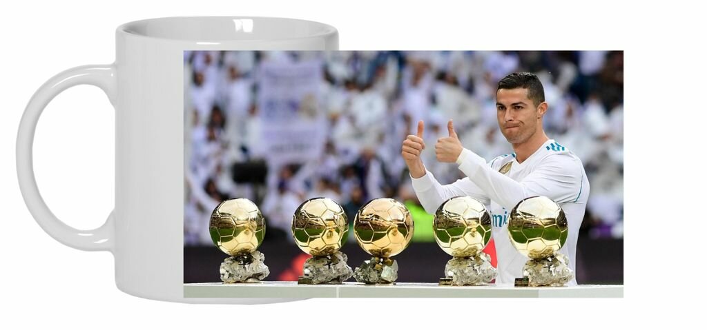 Кружка Криштиану Роналду, Cristiano Ronaldo №7, Кружка-Хамелеон