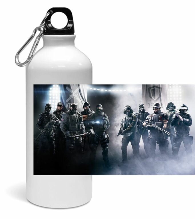 Спортивная бутылка Clancy’s Rainbow Six, Том Клэнси’с Реинбоу Сикс №6