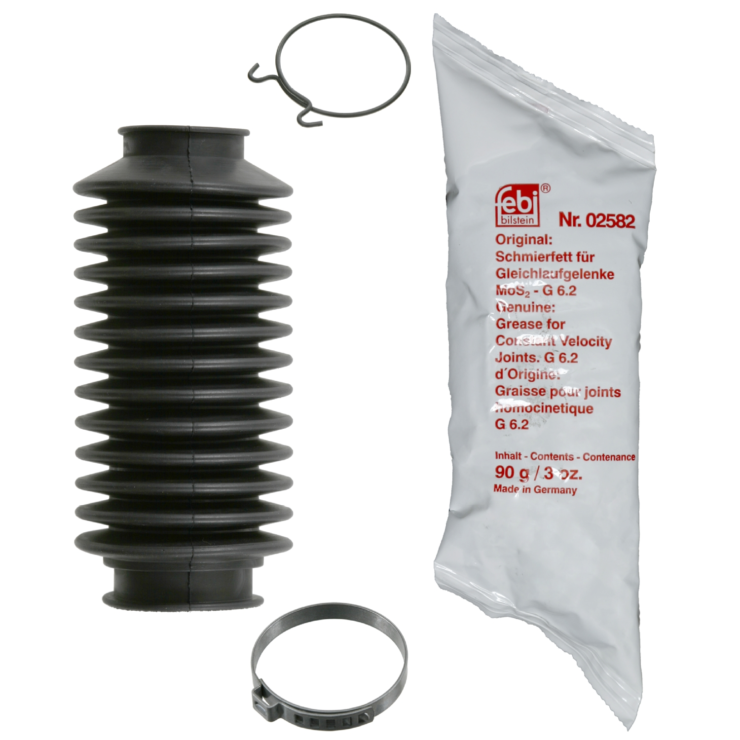 FEBI BILSTEIN 08497 (171419832C / 171419832CS / 171419832CS1) пыльник рейки рулевой правый без г / у\ VW Golf (Гольф)
