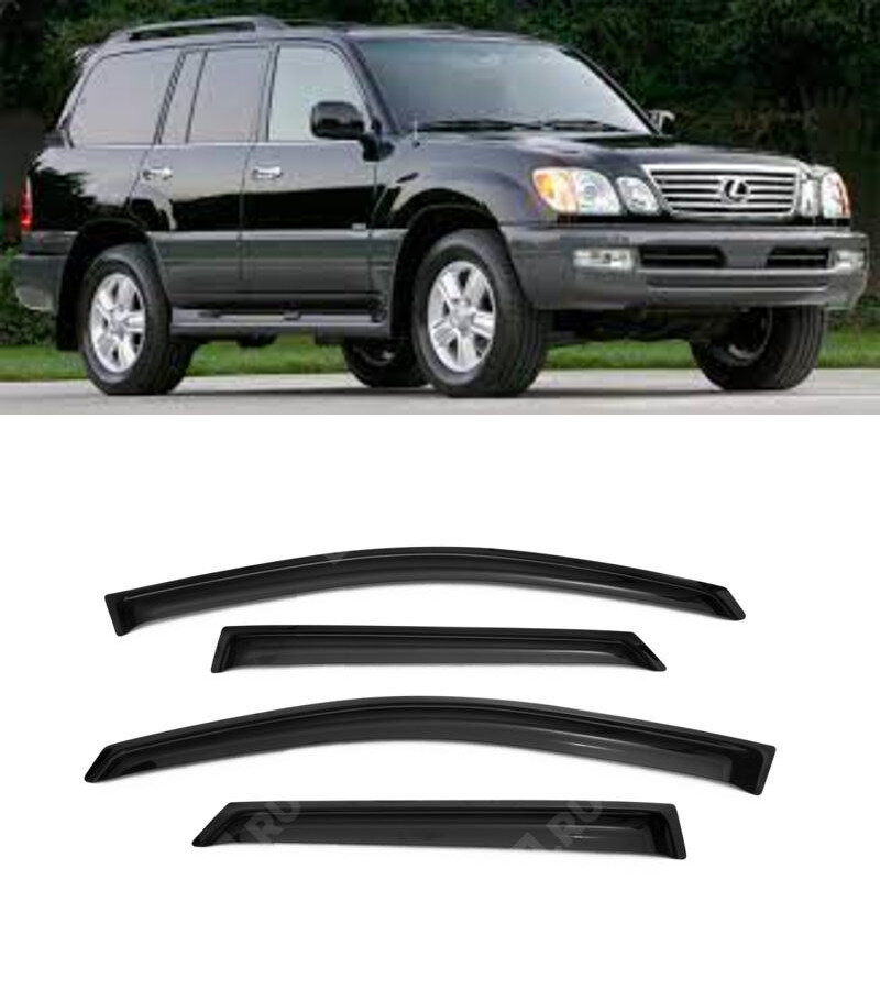 Дефлекторы боковых окон LEXUS LX 470 / L.Cruizer 100 1998-2007