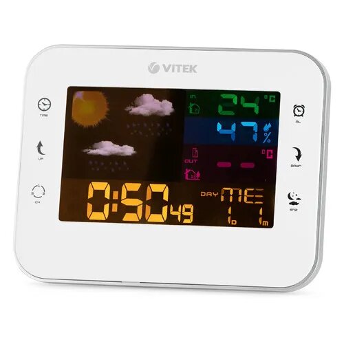 Погодная станция Vitek VT-6412, черный