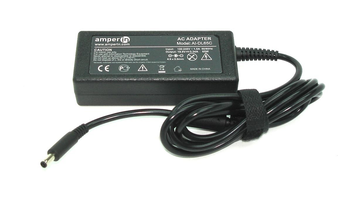 Блок питания (сетевой адаптер) Amperin AI-DL65C для ноутбуков Dell 19.5V 3.34A 4.5х3.0(0.6)mm