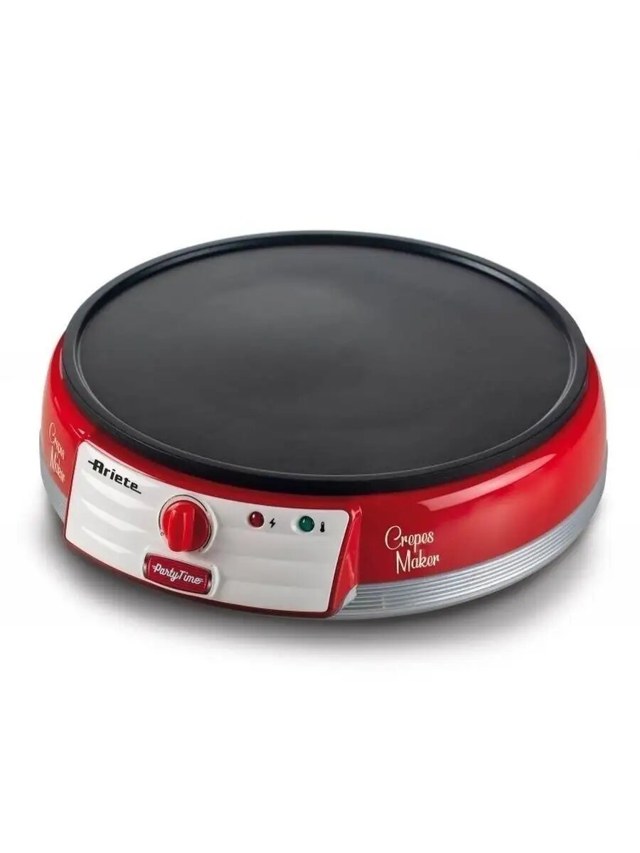 Электроблинница Ariete "Party Time" 202/00, мощность 1000 Вт, антипригарное покрытие