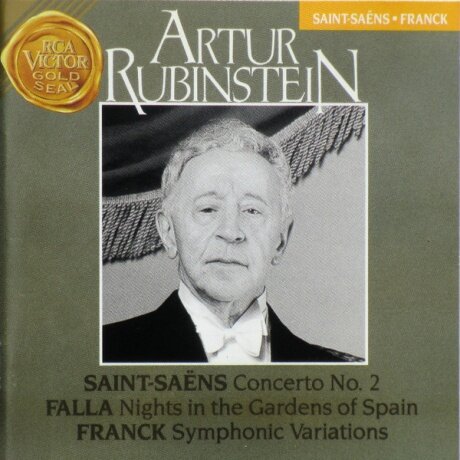 Компакт-Диски, RCA Victor Gold Seal, BMG Classics, ARTHUR RUBINSTEIN - Saint-Saens: Klavierkonzert 2, etc. (CD)