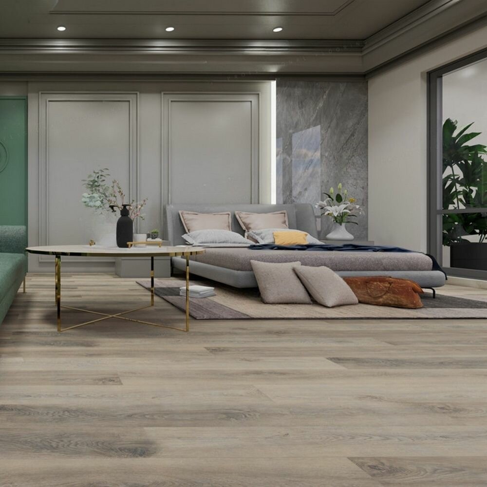 Каменно-полимерная плитка (SPC) ENSTEN Hygge ECO 102-19 Циния (1524х180х4), 2,74 м2