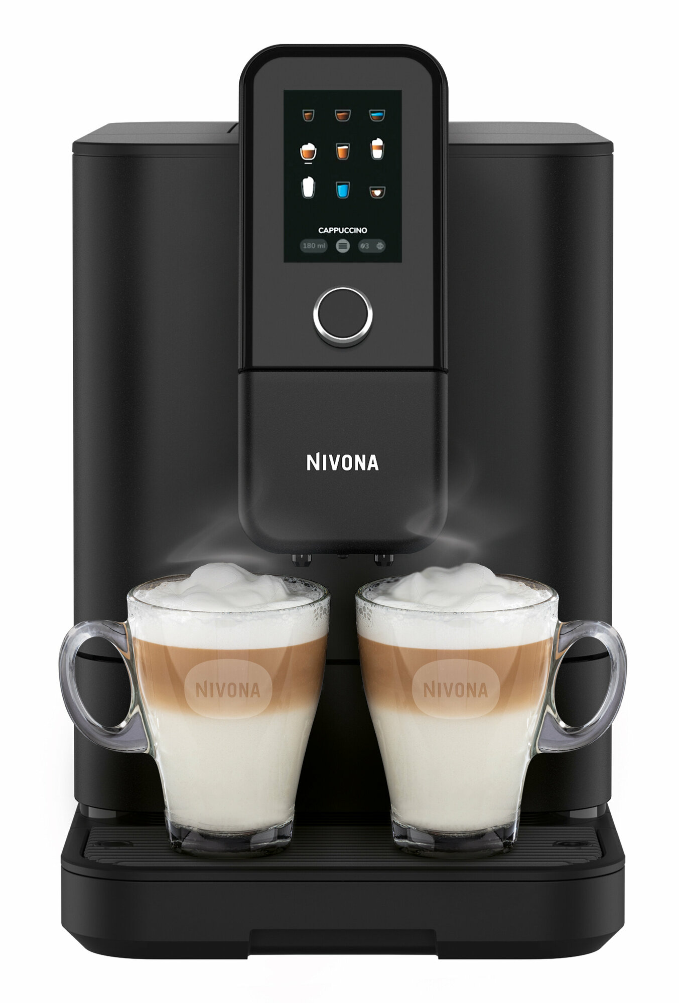 Кофеварка Nivona NIVO 8101, 1455Вт, 15бар, автоматическая, 2 чашки