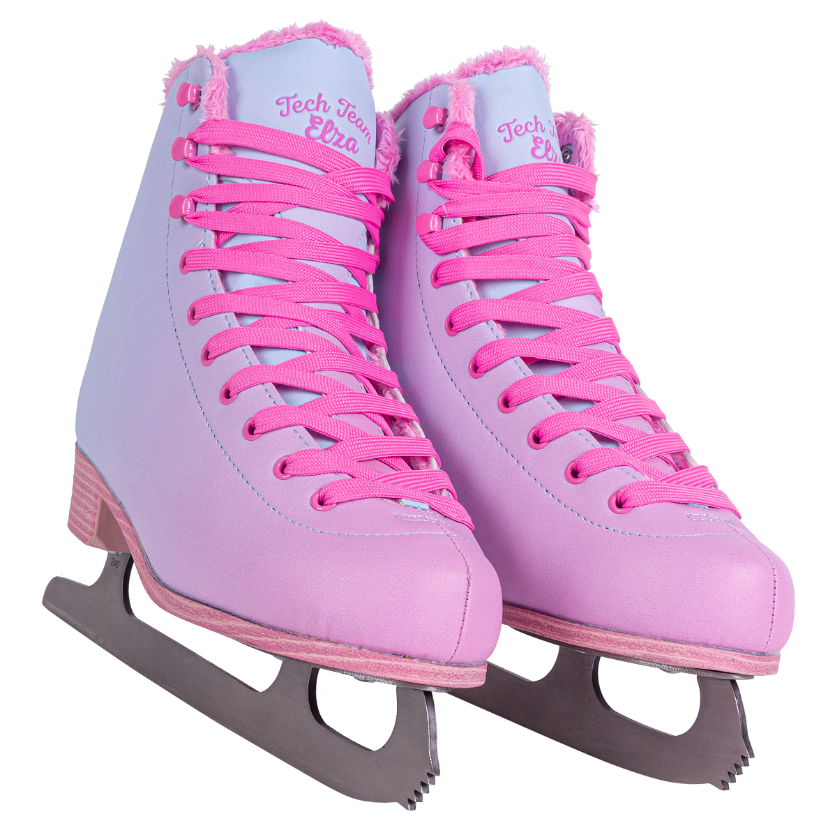Коньки Tech Team Elza pinky&blue 35р.