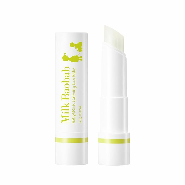 Детский бальзам для губ MilkBaobab Baby & Kids Calming Lip Balm Green (3.5 гр)