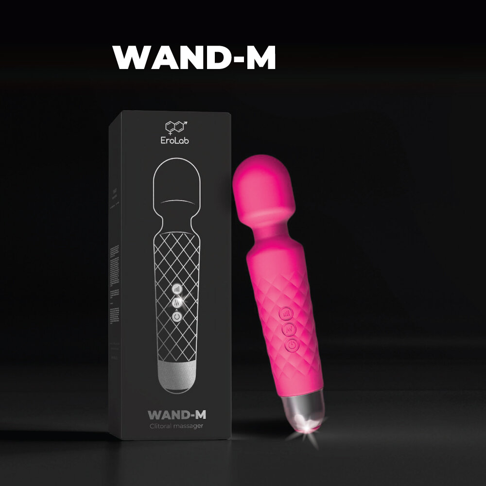 Вибратор Эротическая Лаборатория WAND-M, 20 режимов вибрации