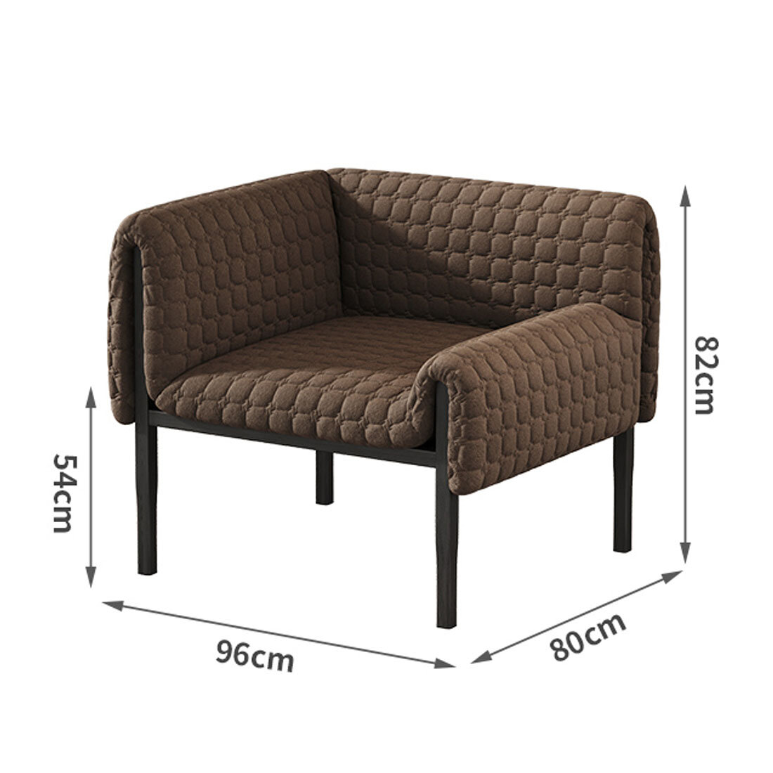 Дизайнерское кресло в стиле Ruche by Ligne Roset (коричневый)