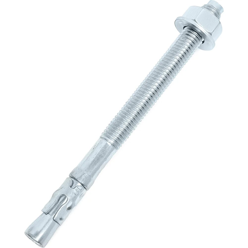 Клиновой анкер Gigant 12x150 25 шт GAK-12150/25, оцинкованный стальной фиксатор бетонных конструкций высокой прочности