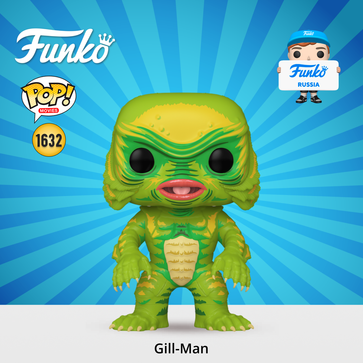 Фигурка Funko POP! Movies Universal Monster S5 Gill-Man (1632) 80998