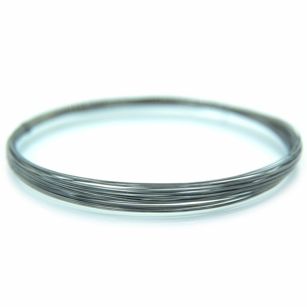 Проволока фехраль FeCrAl Х23Ю5Т диаметр 0,2 мм, 10 м.