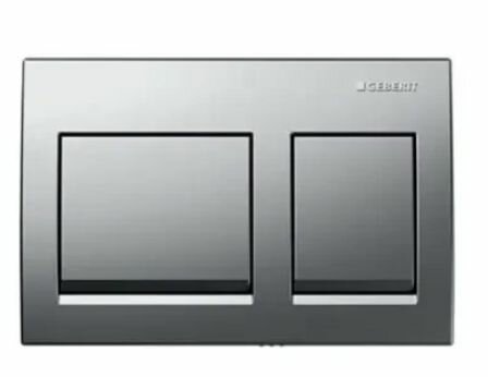 Панель смыва Geberit Alpha35 матовая цвет хром 115.045.46.5