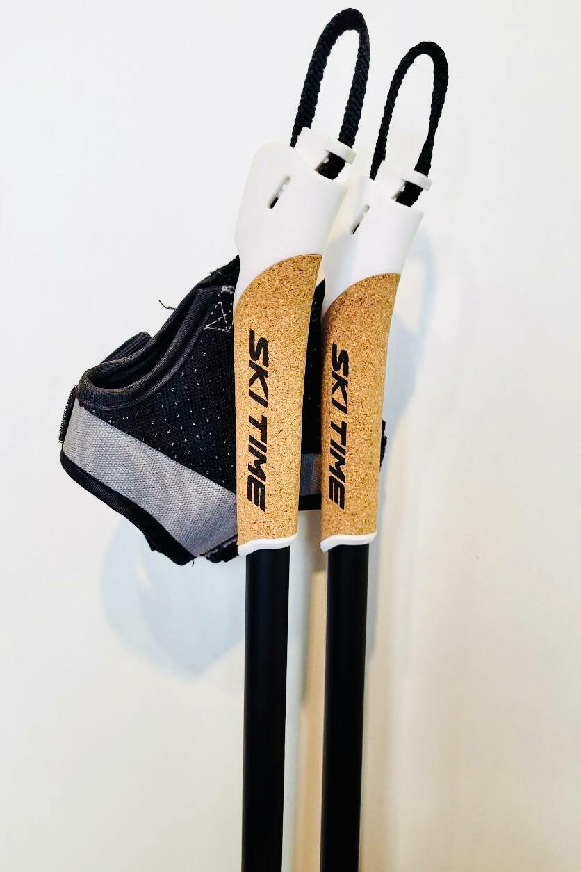 Палки для беговых лыж SKI TIME Race 1.0 Carbon 145