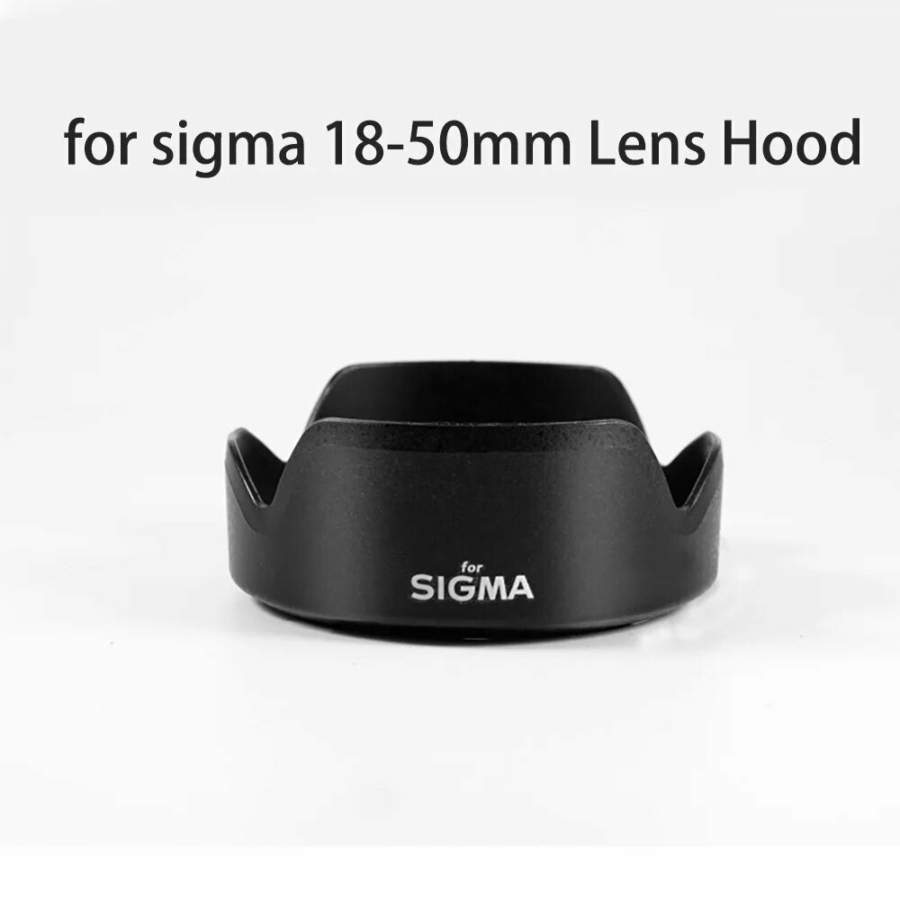 55 мм обратная бленда с лепестком цветка для объектива Sigma 18-50 мм F2.8 DC DN объектив 18-50 2,8 DC DN