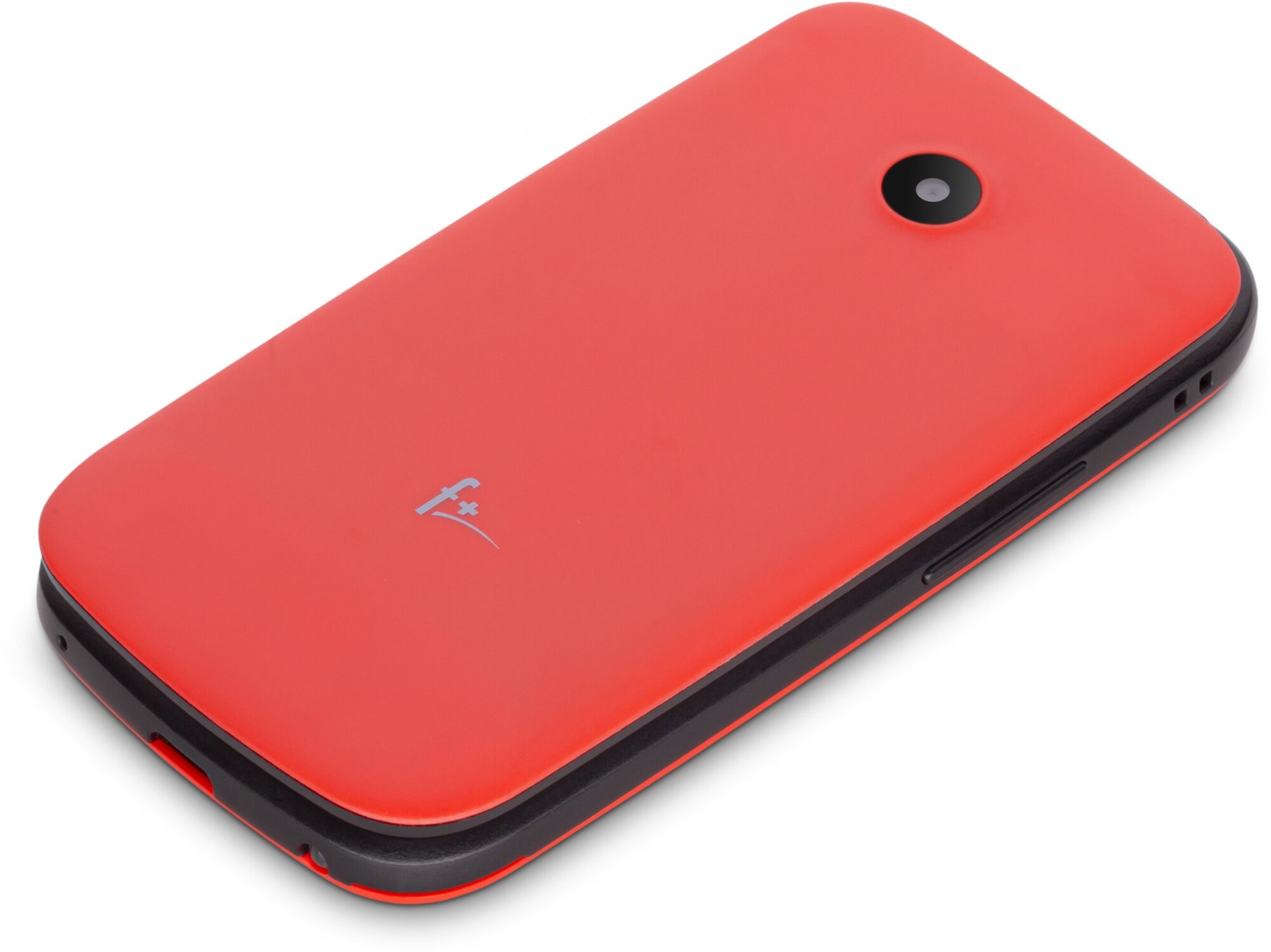 Мобильный телефон F+ Flip2 Red 2.4' 240*320, 32/32MB, up to 32GB flash, 0.08Mpix, BT, Micro-USB, 750mAh