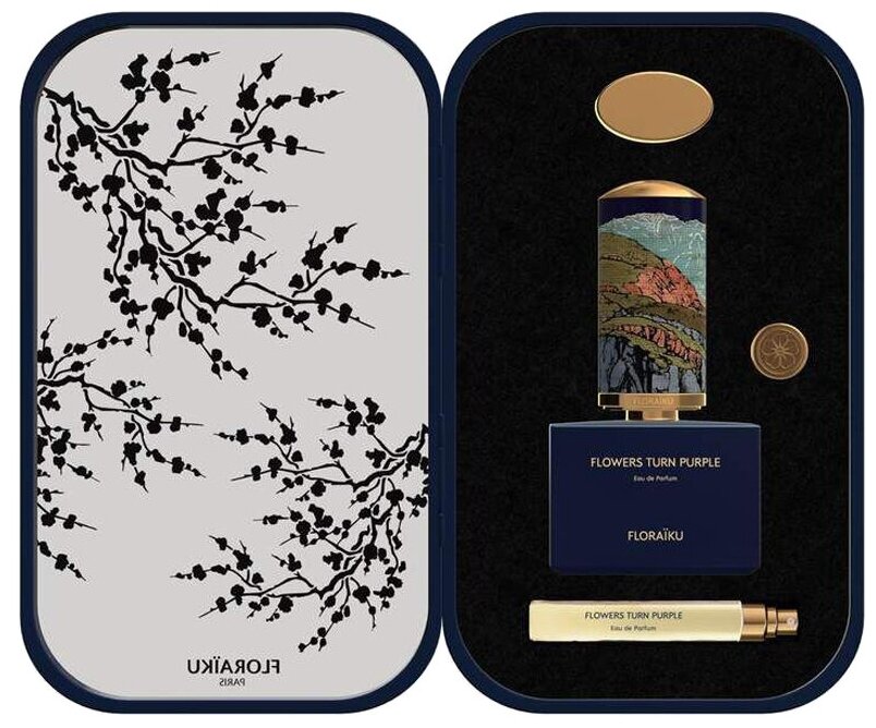Floraiku Flowers turn purple EDP 50 ml + 10 ml - парфюмерная вода