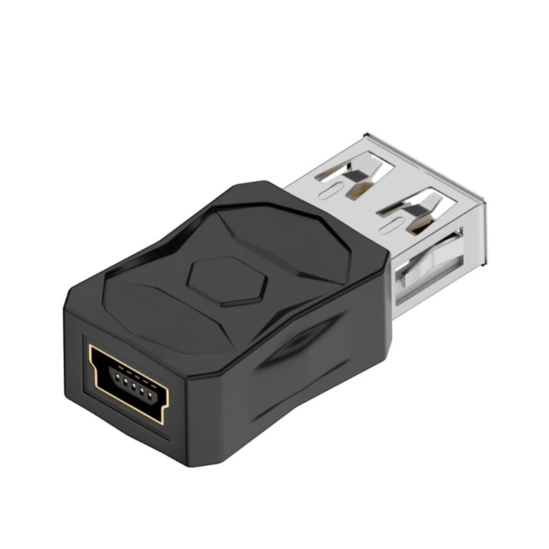 USB адаптер Micro/Mini USB «папа-мама» USB F to Mini USB F