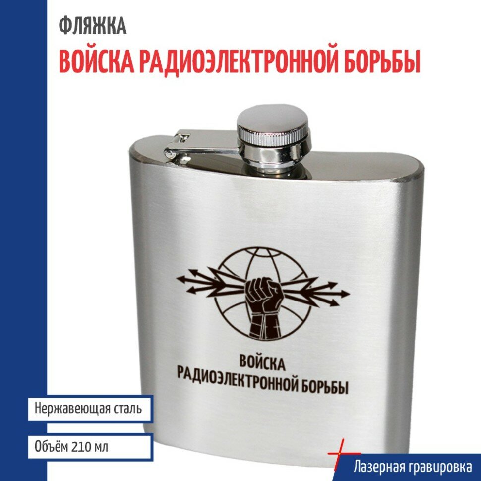 Фляжка РЭБ "Войска радиоэлектронной борьбы"