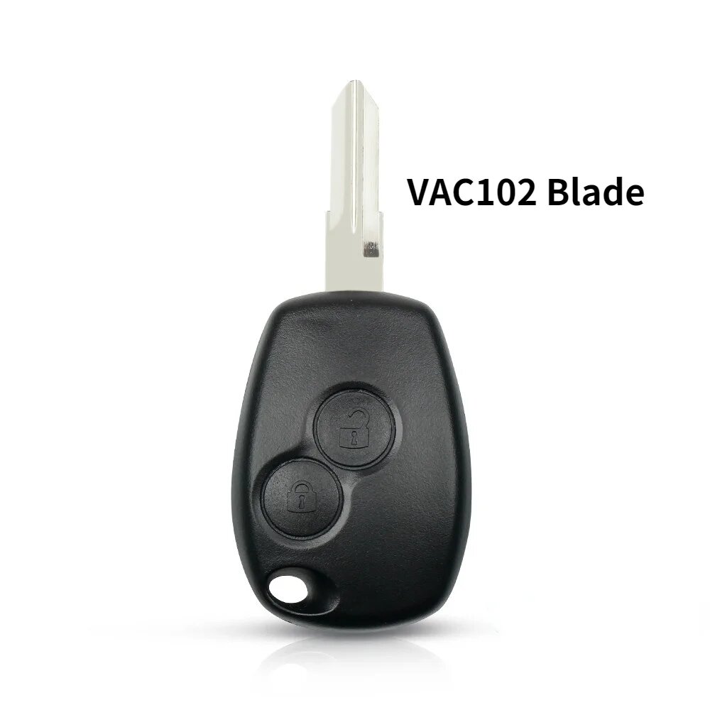 Корпус ключа VAC102 Blade Renault Duster Clio 3 2BTN
