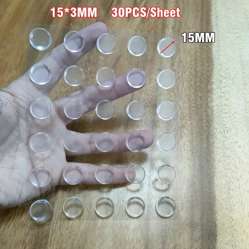 Самоклеящиеся буферные накладки силиконовые 1 лист B