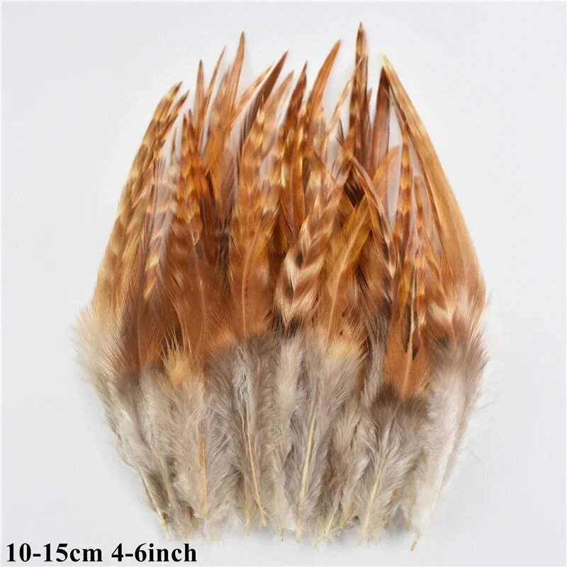Натуральные перья фазана, павлина, петуха WyFeay 50 Piece, Size 10-15CM