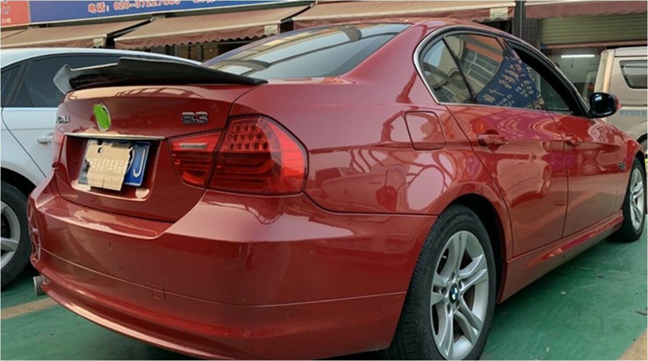 Спойлер BMW E90 PSM черный глянец / БМВ 90 ПСМ