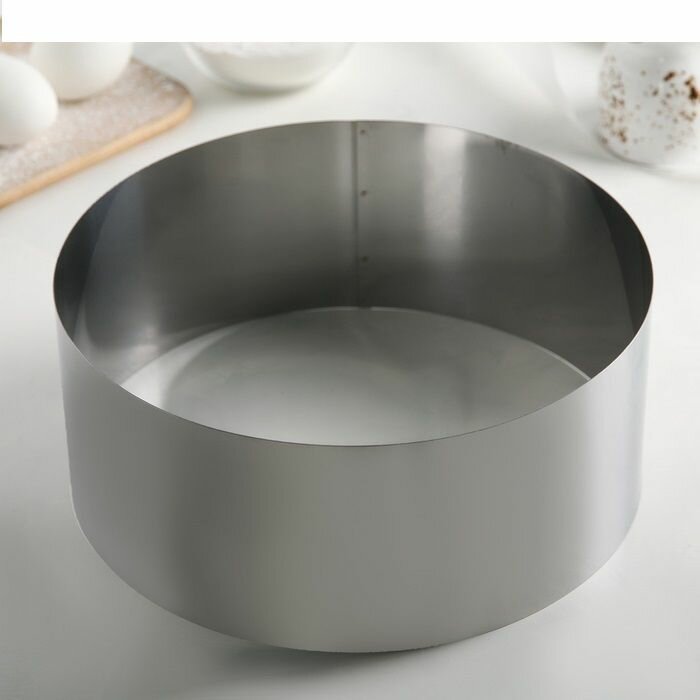 Форма-резак Кольцо, d-16см, h-4см, нержавеющая сталь 1мм