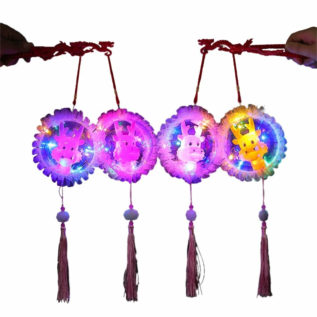 Светящийся портативный игрушечный фонарь (случайный цвет)