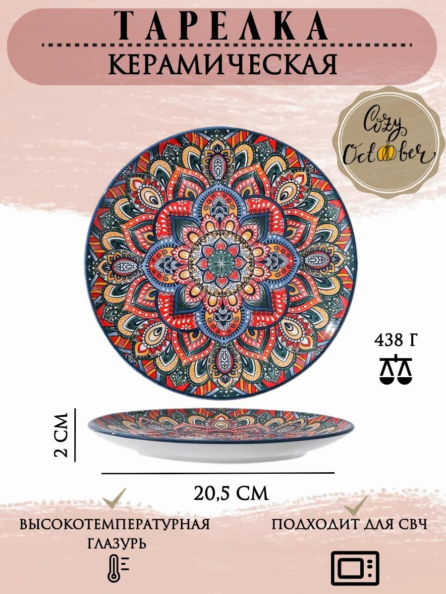 Тарелка в марокканском стиле