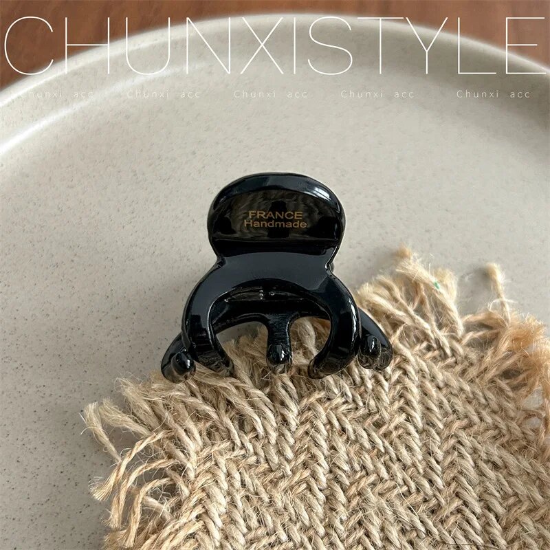 Черная заколка для волос Chunxi Handmade