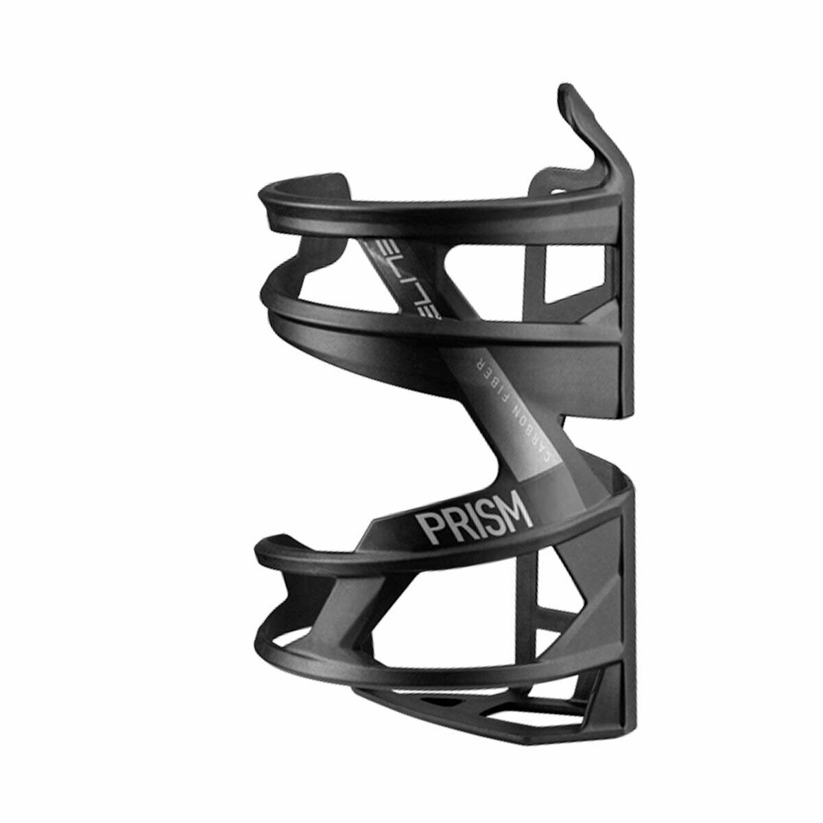 Флягодержатель с левой загрузкой Elite Prism Left Carbon Black