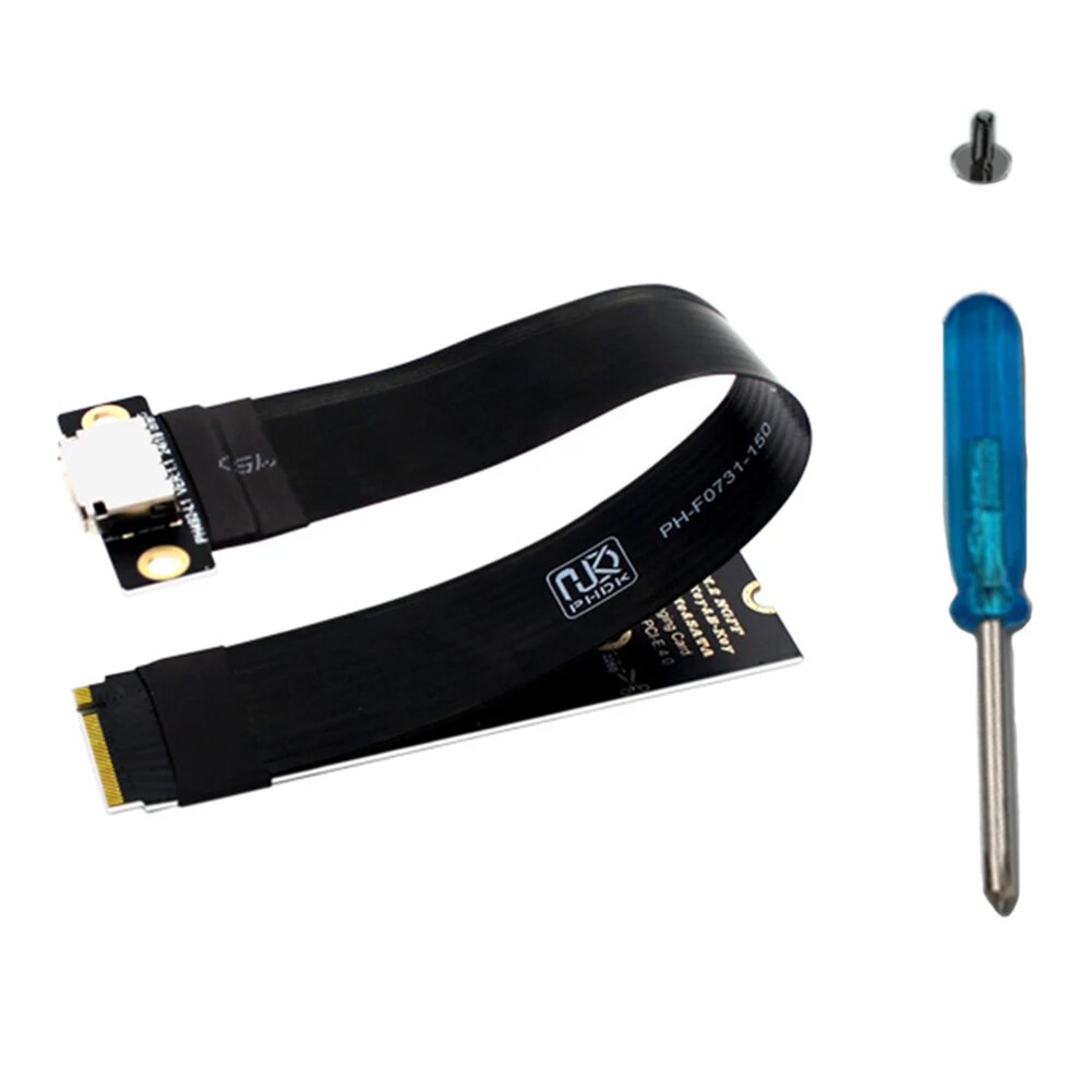 Кабель M.2 NVMe к Oculink для внешней видеокарты