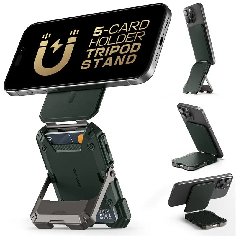 Чехол для iPhone с держателем карт и штативом, Guldan