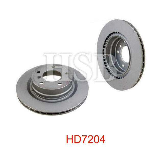 Диск тормозной задний BMW E87/E90 1.8-2.0D M47/N46/N52 04> HSB HD7204