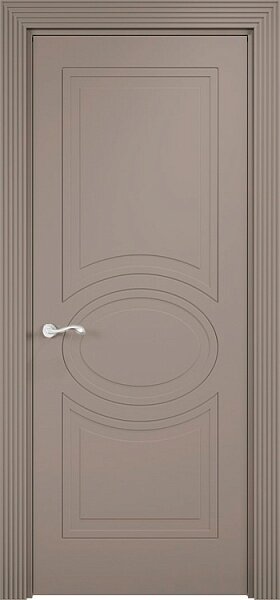 Межкомнатная Дверь Verda Париж 04 Софт Мокко Глухая 2000х700мм (Полотно 1шт) / Верда.