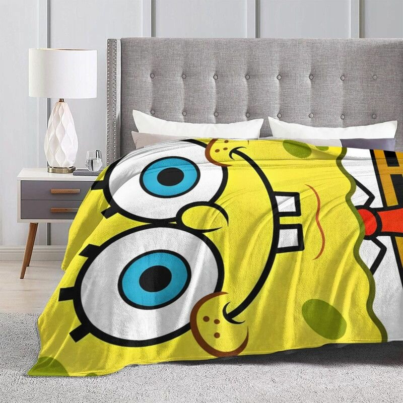 Плед Губка Боб Пледы Губка Боб Квадратные Штаны SpongeBob от SpongeBob SquarePants