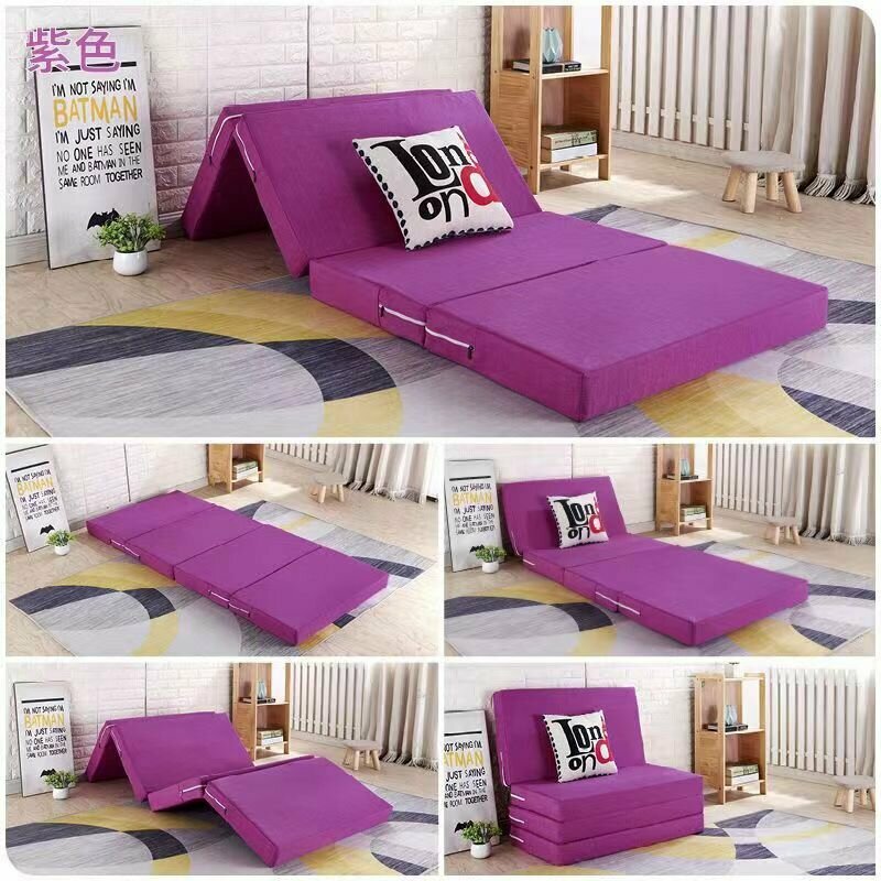 O складной матрас без пружин, 80х200 см (толщина 10 см)