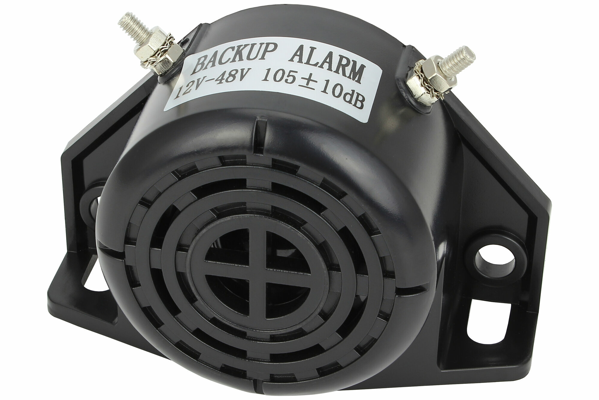 Сигнал электрический заднего хода 12-48В, 100х65 мм, цвет черный