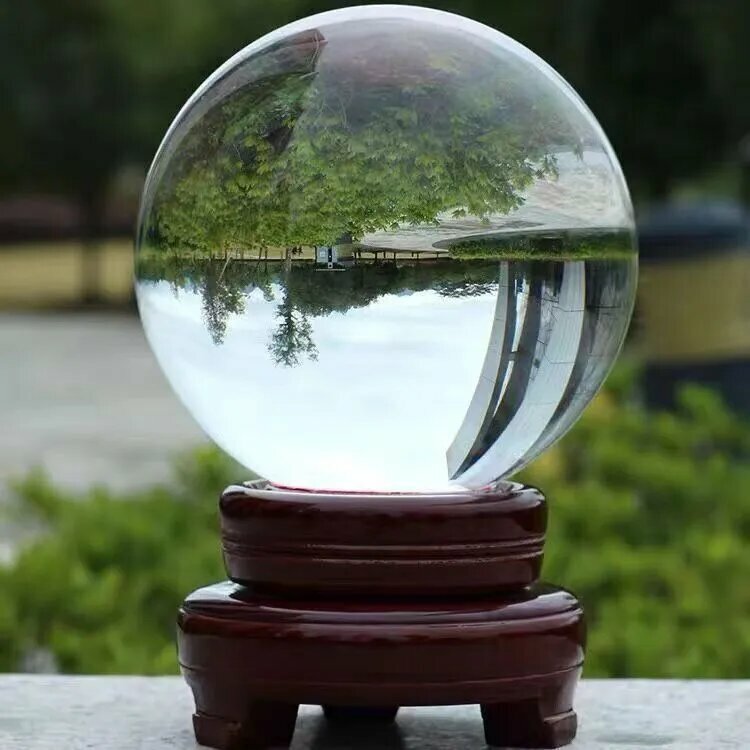 Аксессуар для гаданий "Белый хрустальный шар", диаметр 150 mm