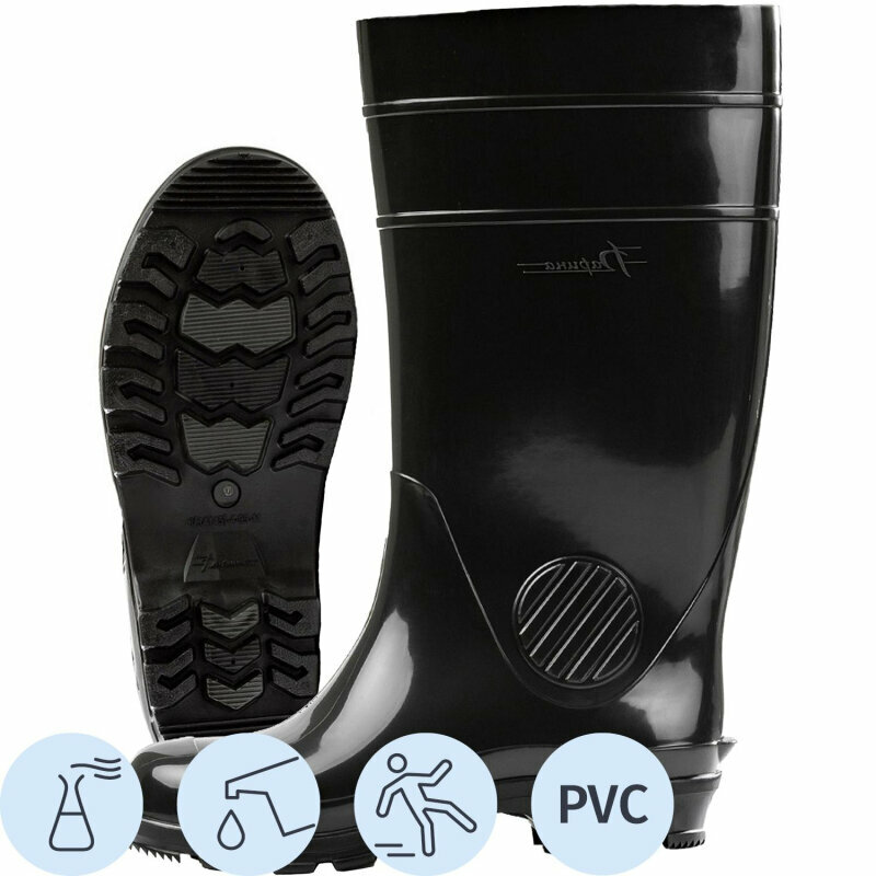 Сапоги мужские специальные цв. черный мод. Д21-КЩС (р.46) ПВХ, 1803099