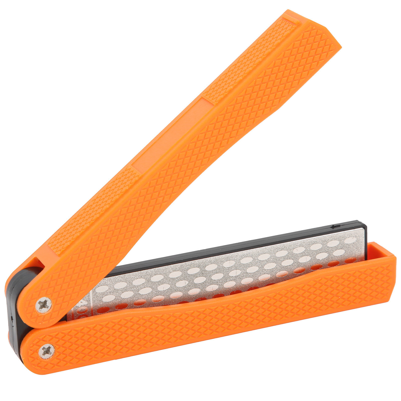 Складная точилка для фанатичного фан -карника двойного ножа лезвия.