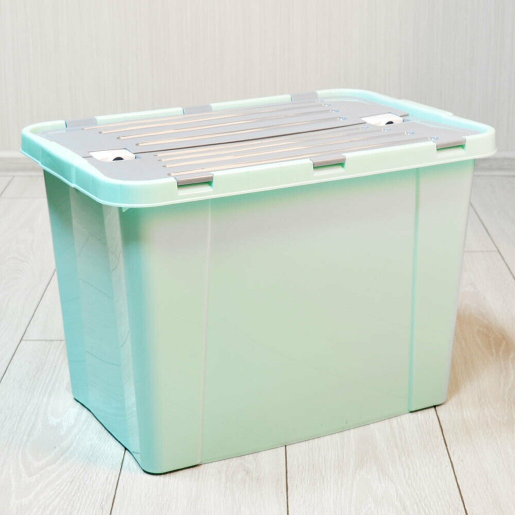 Контейнер для хранения 45л Verde, пластиковый, герметичный, для дома и дачи