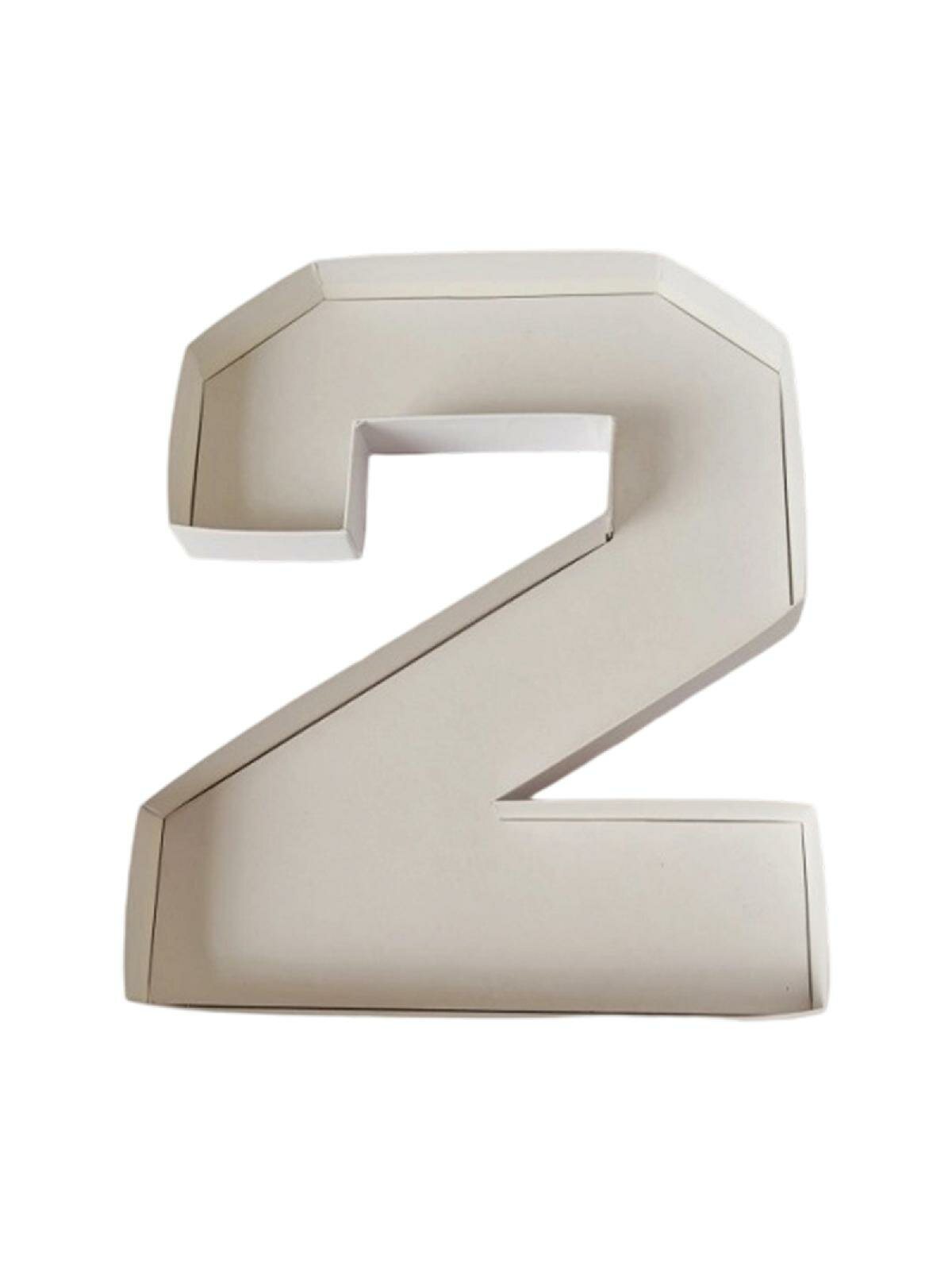 Креативный ящик для хранения продуктов в форме буквы, Биоразлагаемый контейнер для конфет